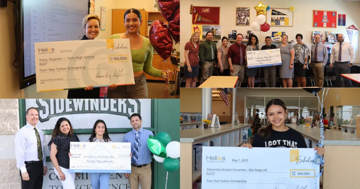 Investing in Potential: Helios Ready Now Yuma Scholarship - Helios ...