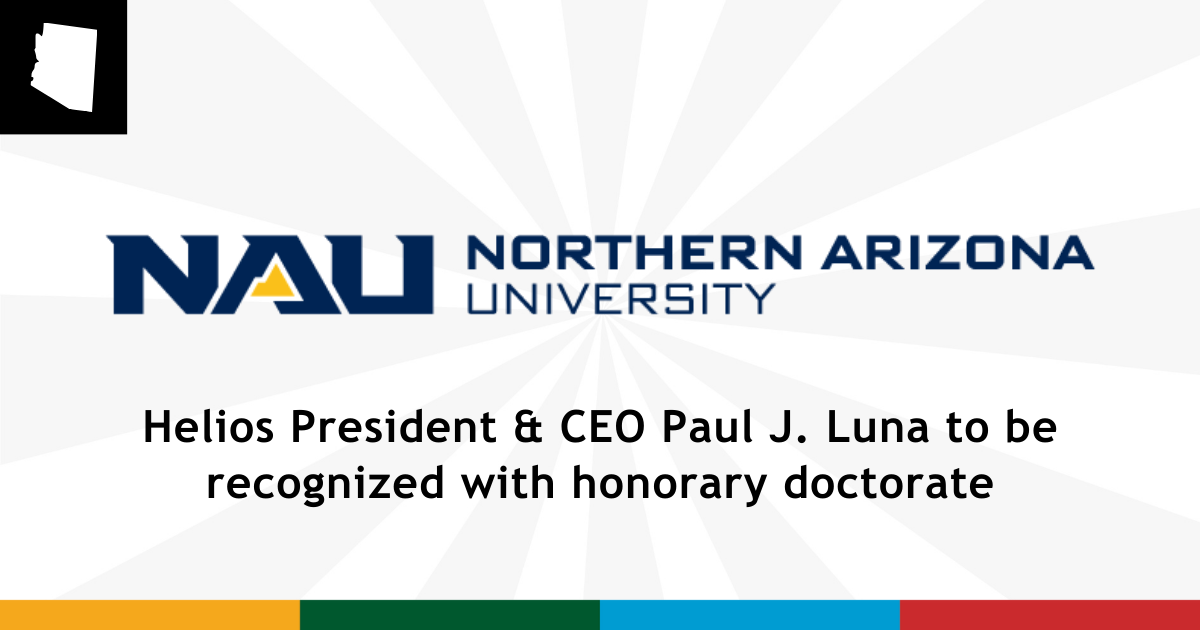 Helios President & CEO Paul J. Luna will be recognized with honorary ...